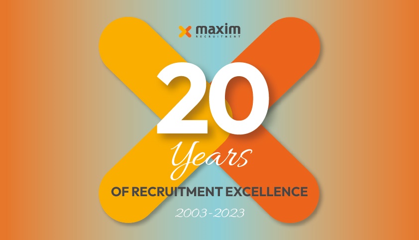 Celebrating 20 Years of Maxim Recruitment